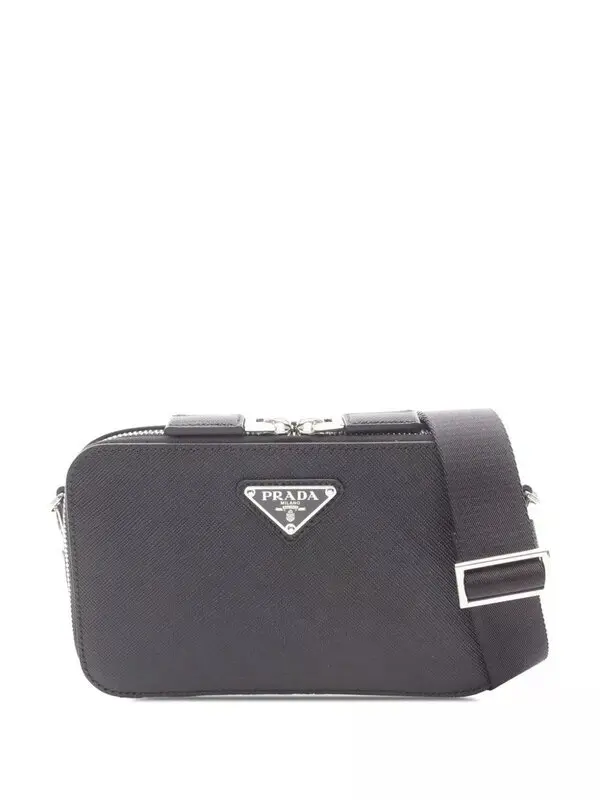 Prada Saffiano Brique Shoulder Bag