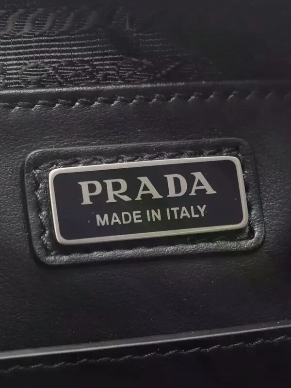 Prada Saffiano Brique Shoulder Bag