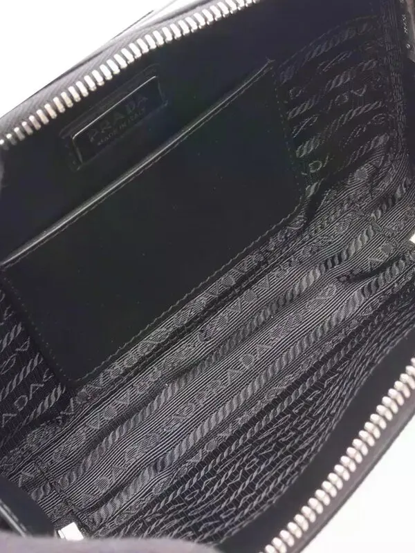 Prada Saffiano Brique Shoulder Bag