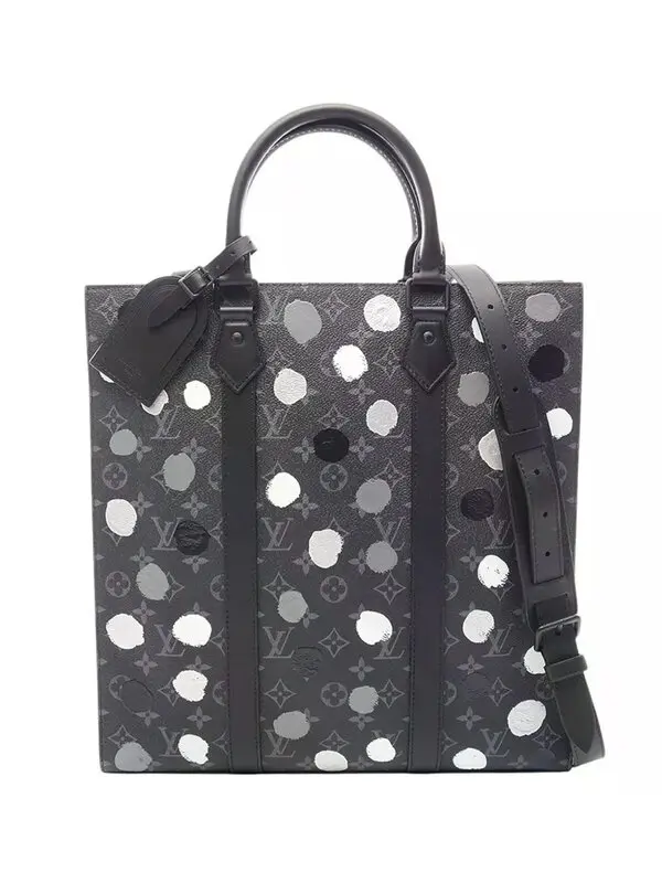 LOUIS VUITTON X Yayoi Kusama Monogram Eclipse Sac Plat Satchel