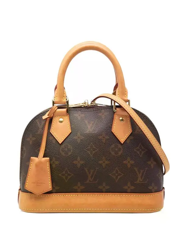 LOUIS VUITTON Monogram Alma Bb Satchel