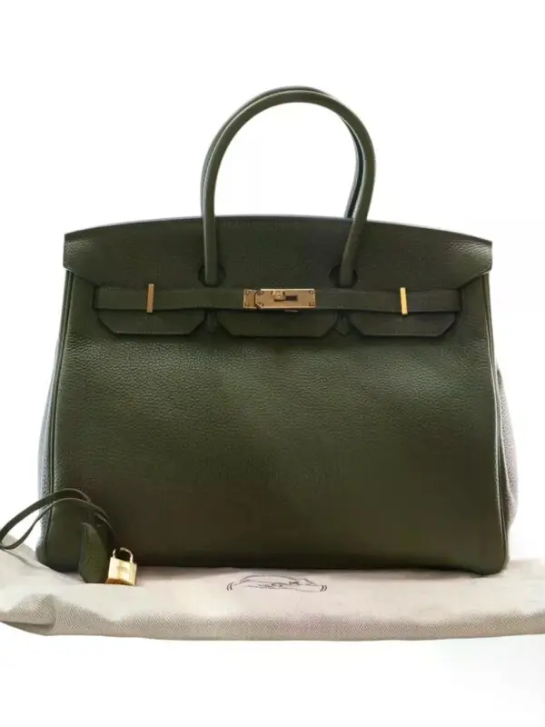 Hermès 35 Togo Birkin Retourne Handbag