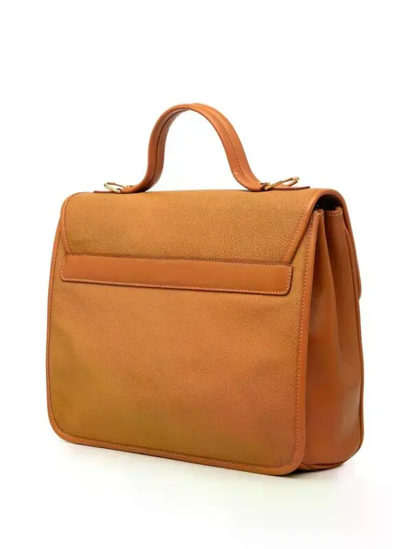 Gucci Calfskin Turnlock Top Handle Bag