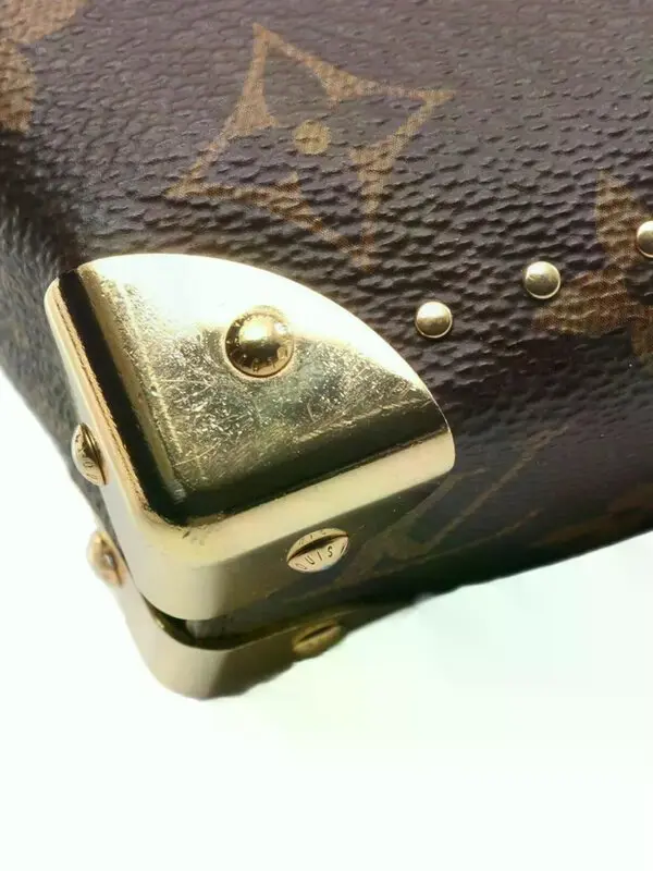 LOUIS VUITTON Monogram Reverse Camera Box Satchel