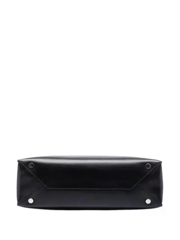 Balenciaga Small Leather Cable Shopper Tote Satchel