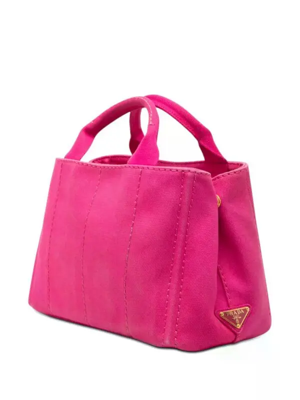 Prada Canapa Logo Satchel