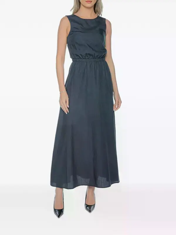 ECOALF Vittoria Elasticated-waist Maxi Dress