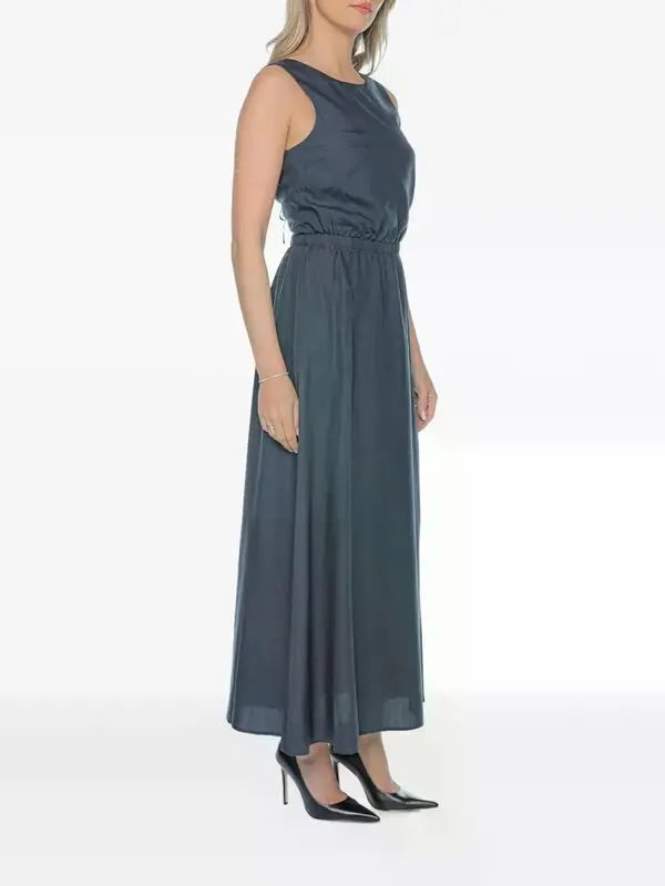 ECOALF Vittoria Elasticated-waist Maxi Dress