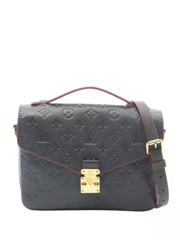 LOUIS VUITTON Monogram Empreinte Pochette Metis Satchel