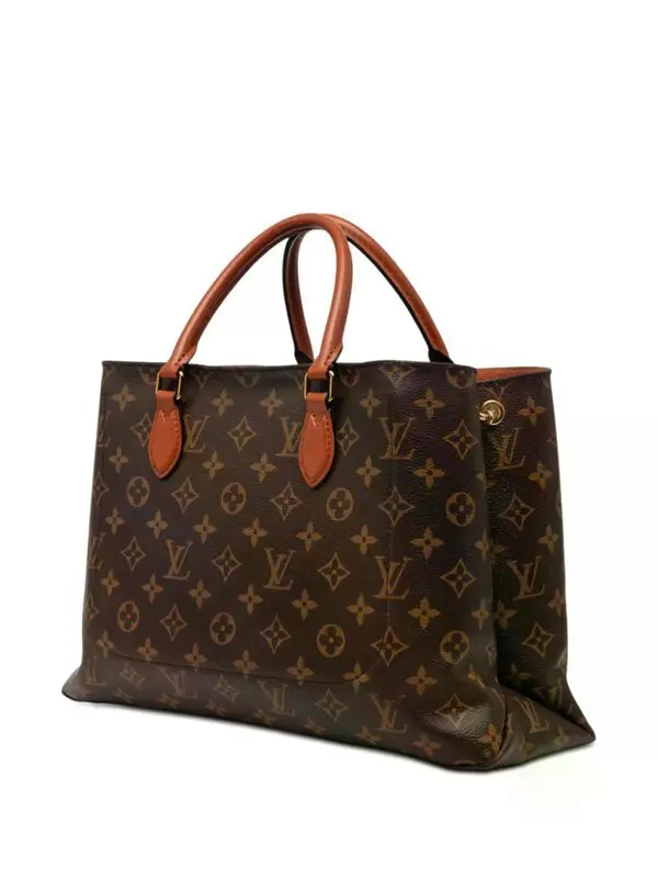 LOUIS VUITTON Monogram Flower Tote Satchel