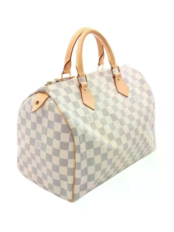 LOUIS VUITTON Damier Azur Speedy 30 Boston Bag