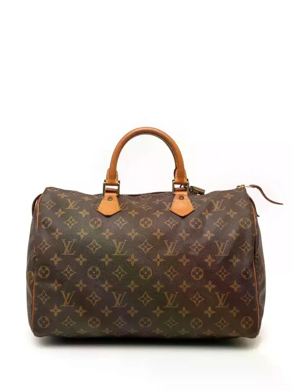 LOUIS VUITTON Monogram Speedy 35 Boston Bag
