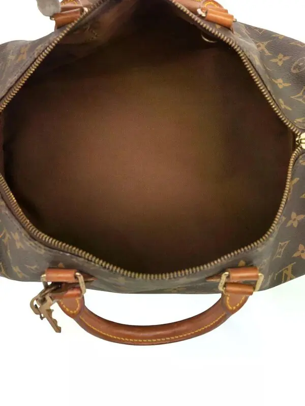 LOUIS VUITTON Monogram Speedy 35 Boston Bag