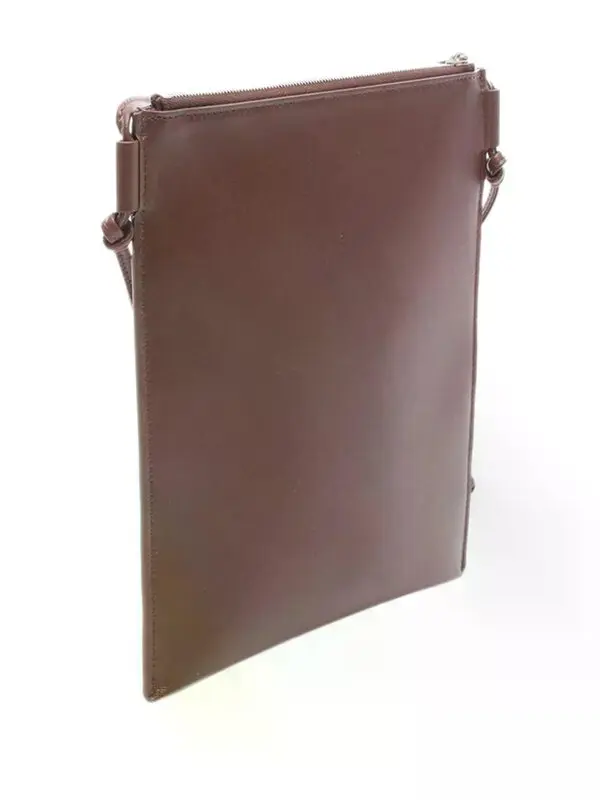 Celine Leather Sharp Pouch Crossbody Bag