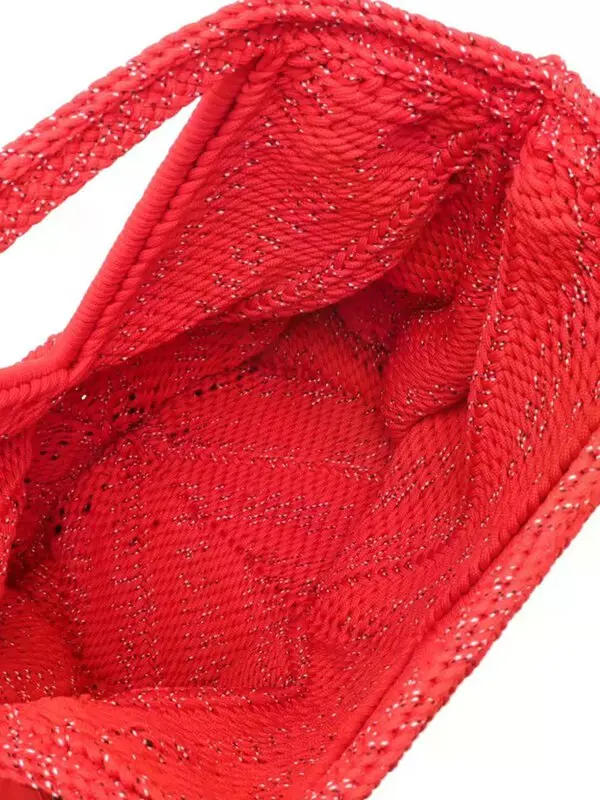 Bottega Veneta Nylon Crochet Point Tote Bag