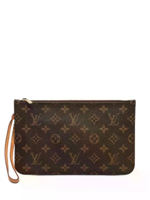 LOUIS VUITTON 2017 Monogram Neverfull Mm Pouch