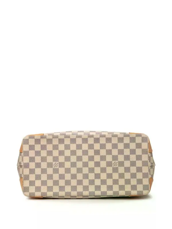 LOUIS VUITTON Damier Azur Hampstead Mm Tote Bag