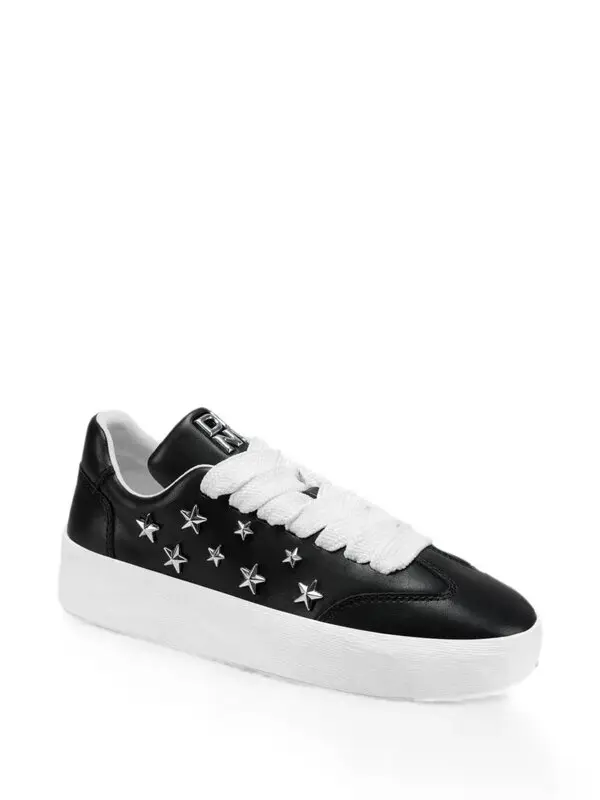 Dkny Glynda Star Embellished Lace-up Sneakers