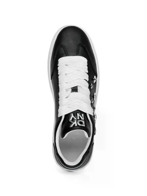 Dkny Glynda Star Embellished Lace-up Sneakers