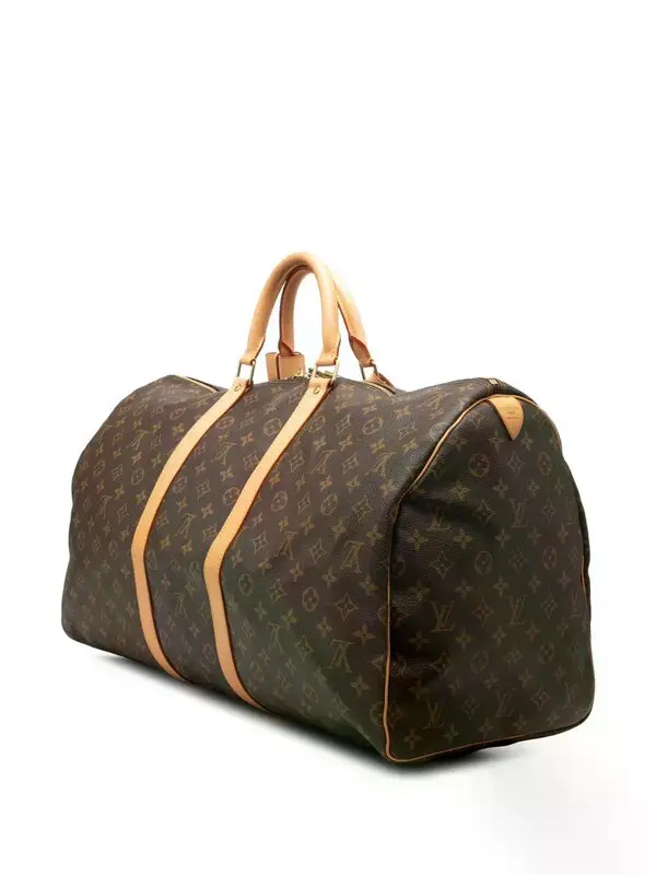 LOUIS VUITTON Monogram Keepall 55 Travel Bag