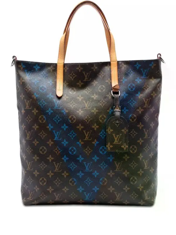 LOUIS VUITTON Monogram Canvas Cabas Jour Satchel