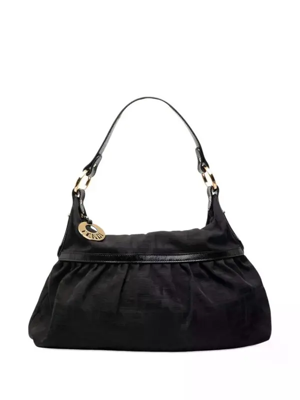 Fendi Zucca Canvas Chef Shoulder Bag