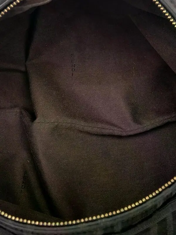 Fendi Zucca Canvas Chef Shoulder Bag