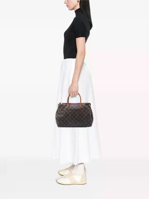 LOUIS VUITTON Monogram Pallas Mm Satchel