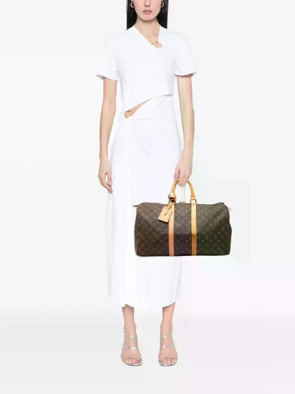 LOUIS VUITTON Monogram Keepall 45 Travel Bag