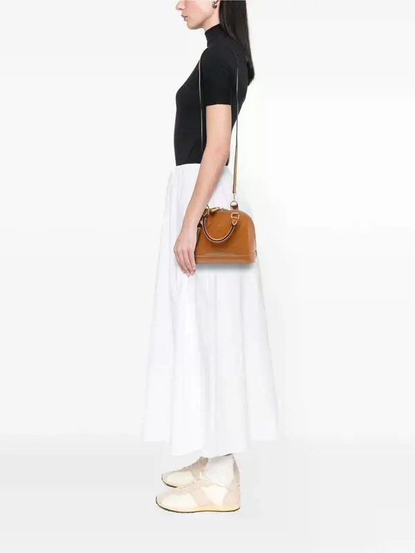 LOUIS VUITTON Monogram Vernis Alma Bb Satchel