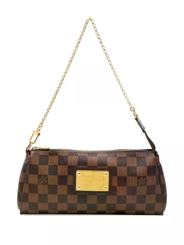 LOUIS VUITTON Damier Ebene Eva Satchel
