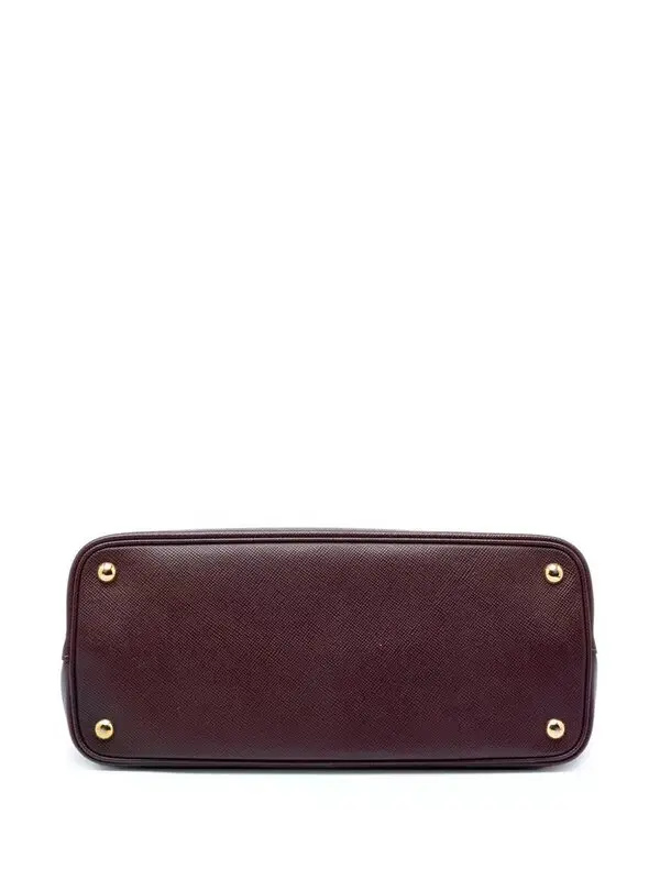 Prada Saffiano Cuir Double Satchel