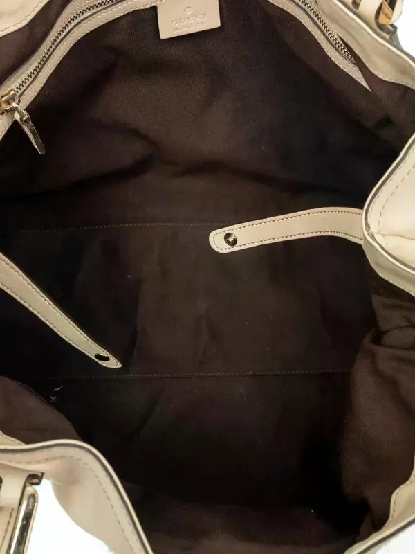 Gucci Calfskin Dialux Britt Tote Bag