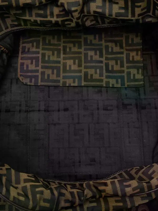Fendi Zucca Canvas Roma 1925 Travel Bag