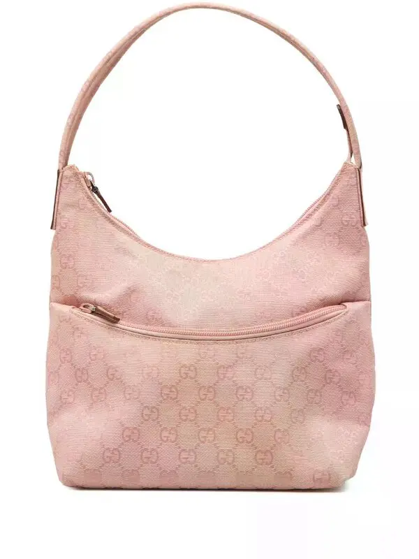 Gucci Gg Canvas Shoulder Bag - Pink