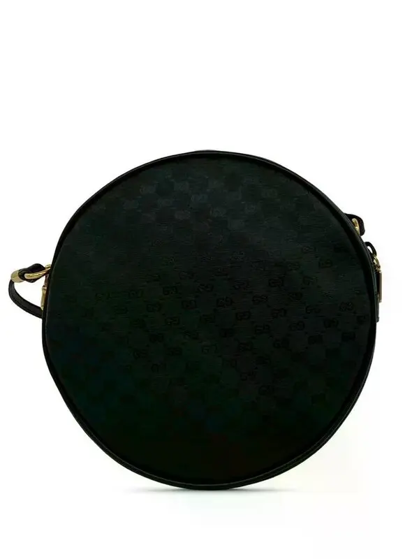 Gucci 20th Century Micro Gg Supreme Round Crossbody Bag