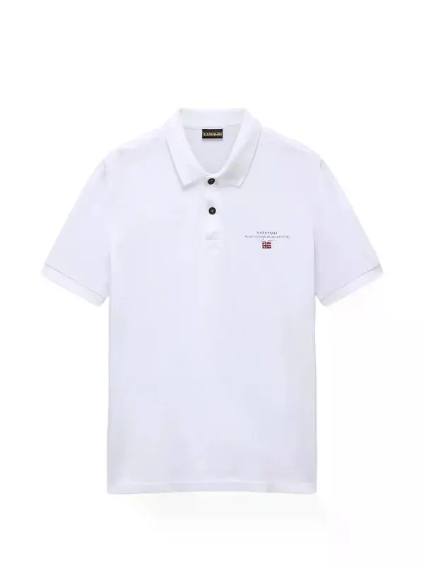 NAPAPIJRI Elbas Logo-embroidered Polo Shirt