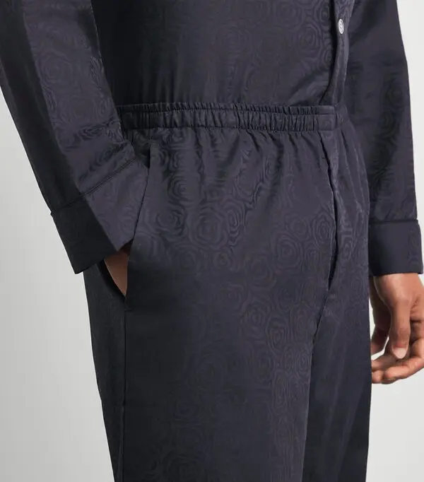 Derek Rose Cotton Floral Paris Pyjama Set
