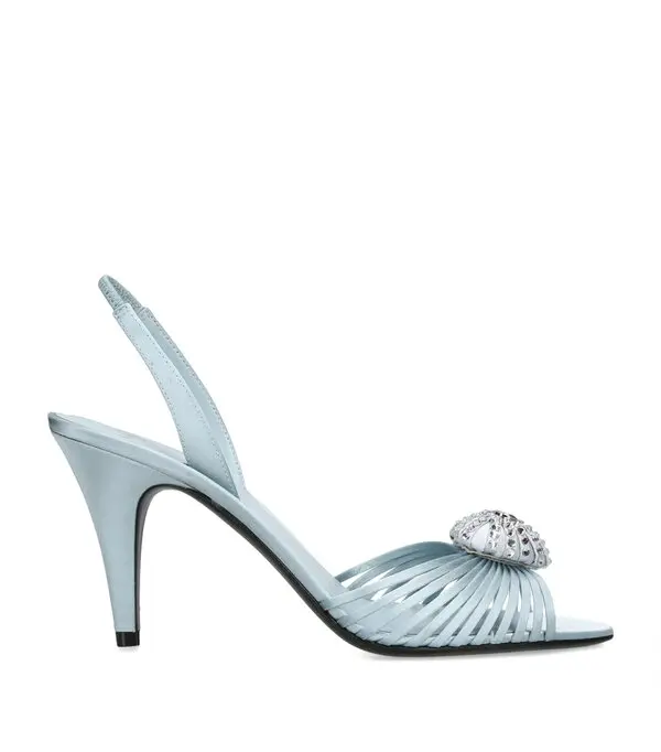 Valentino Garavani Satin Slingback Heels