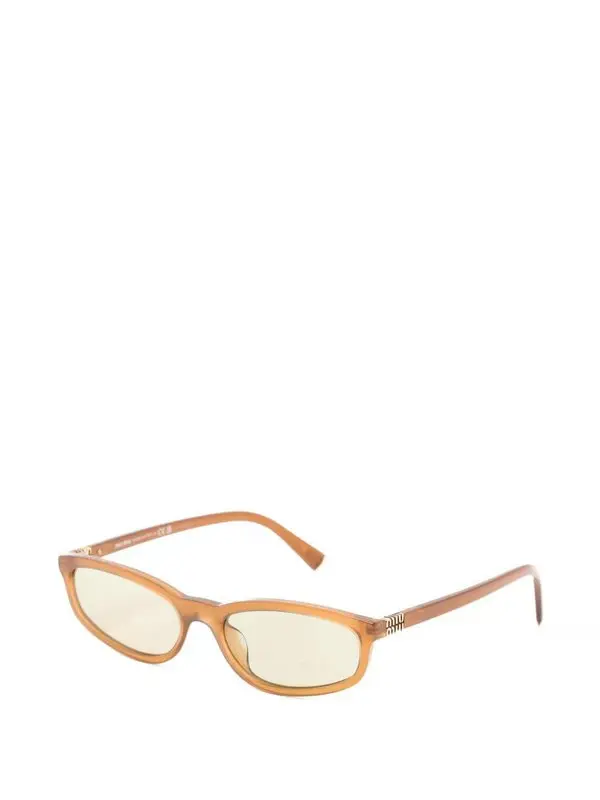 Miu Miu Logo Plaque Sunglasses