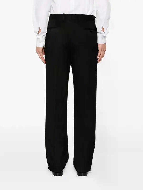 LARDINI Tailored Pressed Crease Trousers
