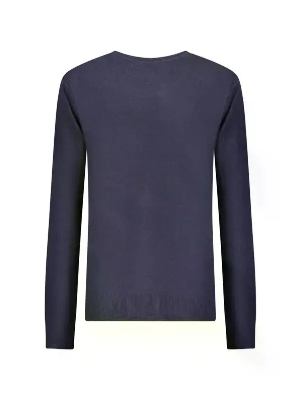 NORTH SAILS Fine Knit Crew Neck Sweater - Blue