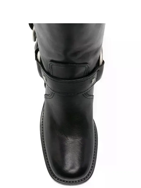 Ash Buckle-strap Boots
