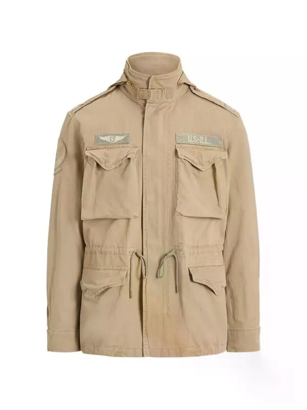 Polo Ralph Lauren Patch-detail Military Jacket