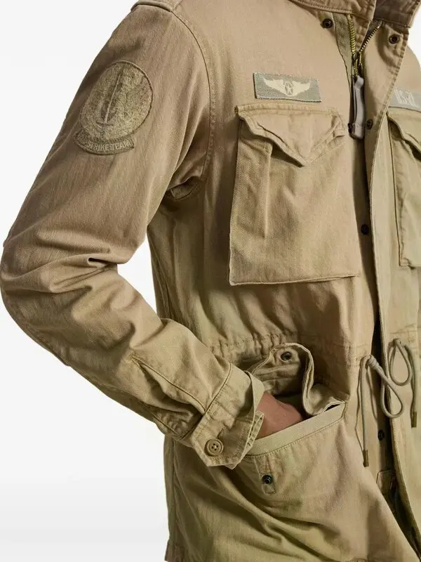 Polo Ralph Lauren Patch-detail Military Jacket