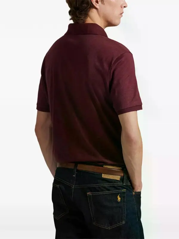 Polo Ralph Lauren Three-button Embroidered Polo Shirt