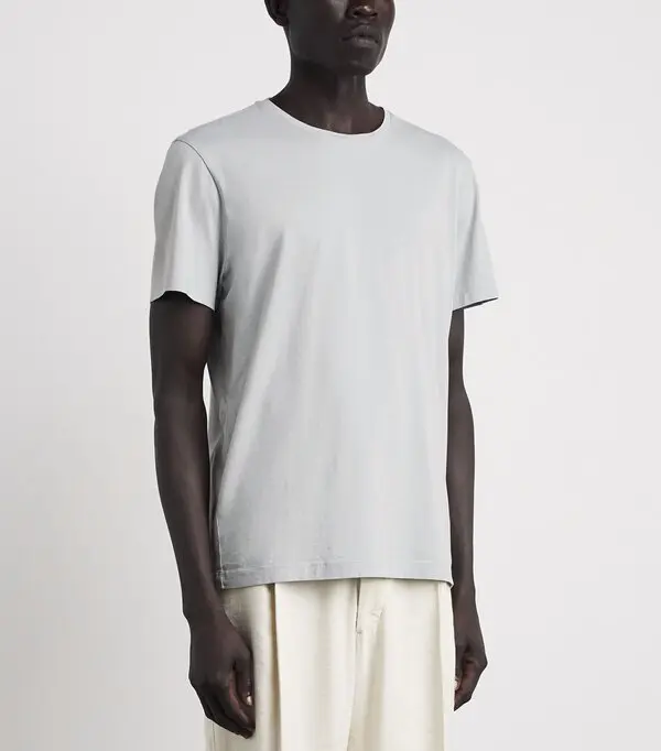 Paige Pima Cotton Sorden T-shirt - Blue