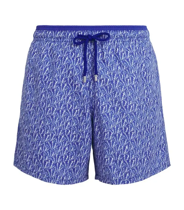 Vilebrequin Moku Graphic Shells Swim Shorts - Blue