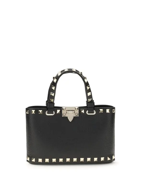 Valentino Garavani Rockstud Shopping Mini Handbag - Black
