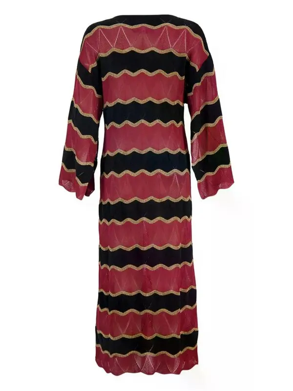 La DoubleJ Hang Ten Maxi Dress - Red
